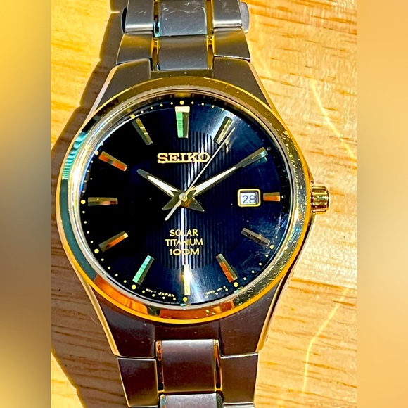 Seiko | Accessories | Seiko Titanium Solar Watch | Poshmark